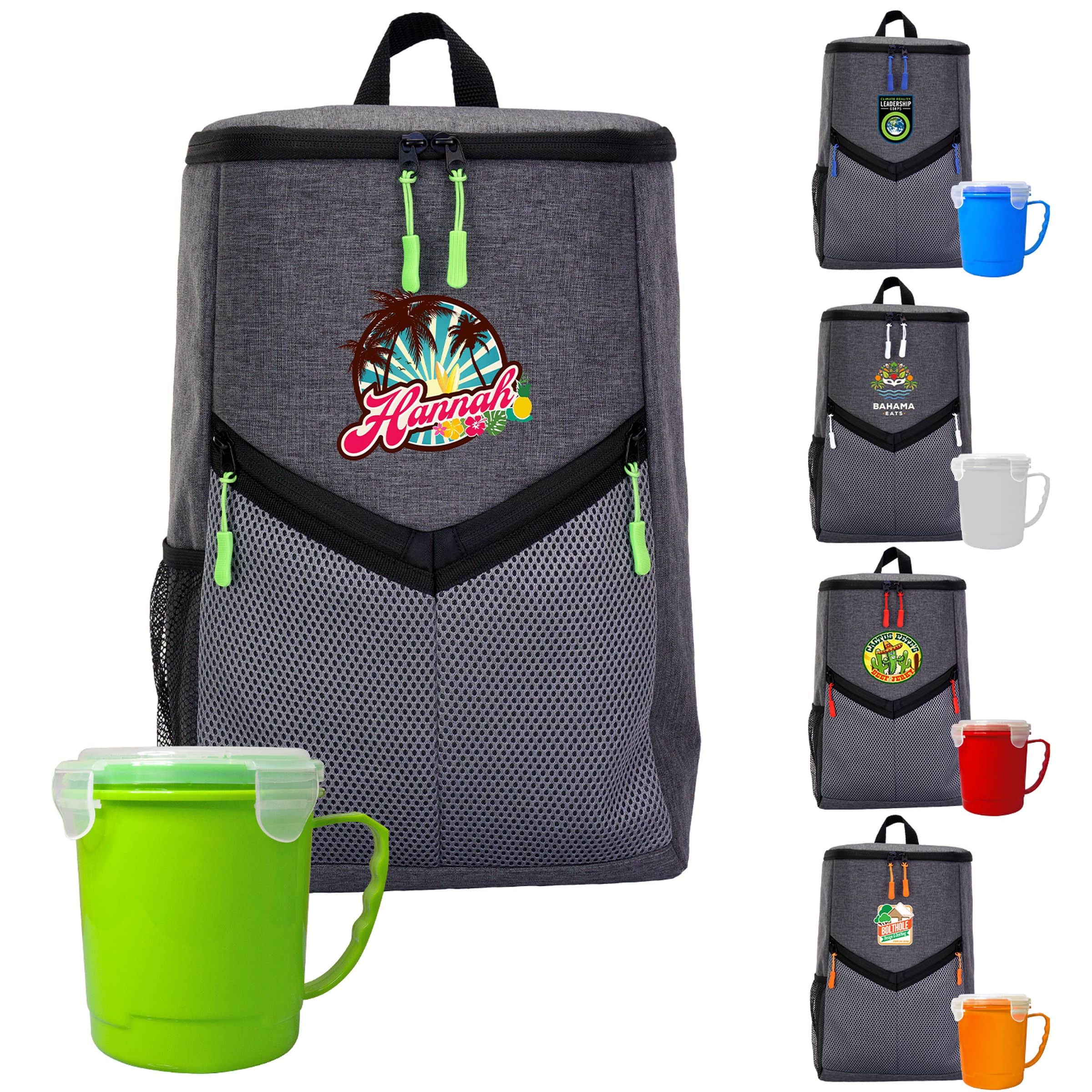 Victory Soup Backpack Cooler Set - Branded Backpacks