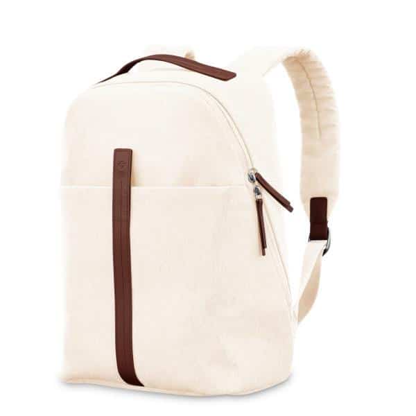 Custom Samsonite® Virtuosa Backpack – Off White with Logo ...