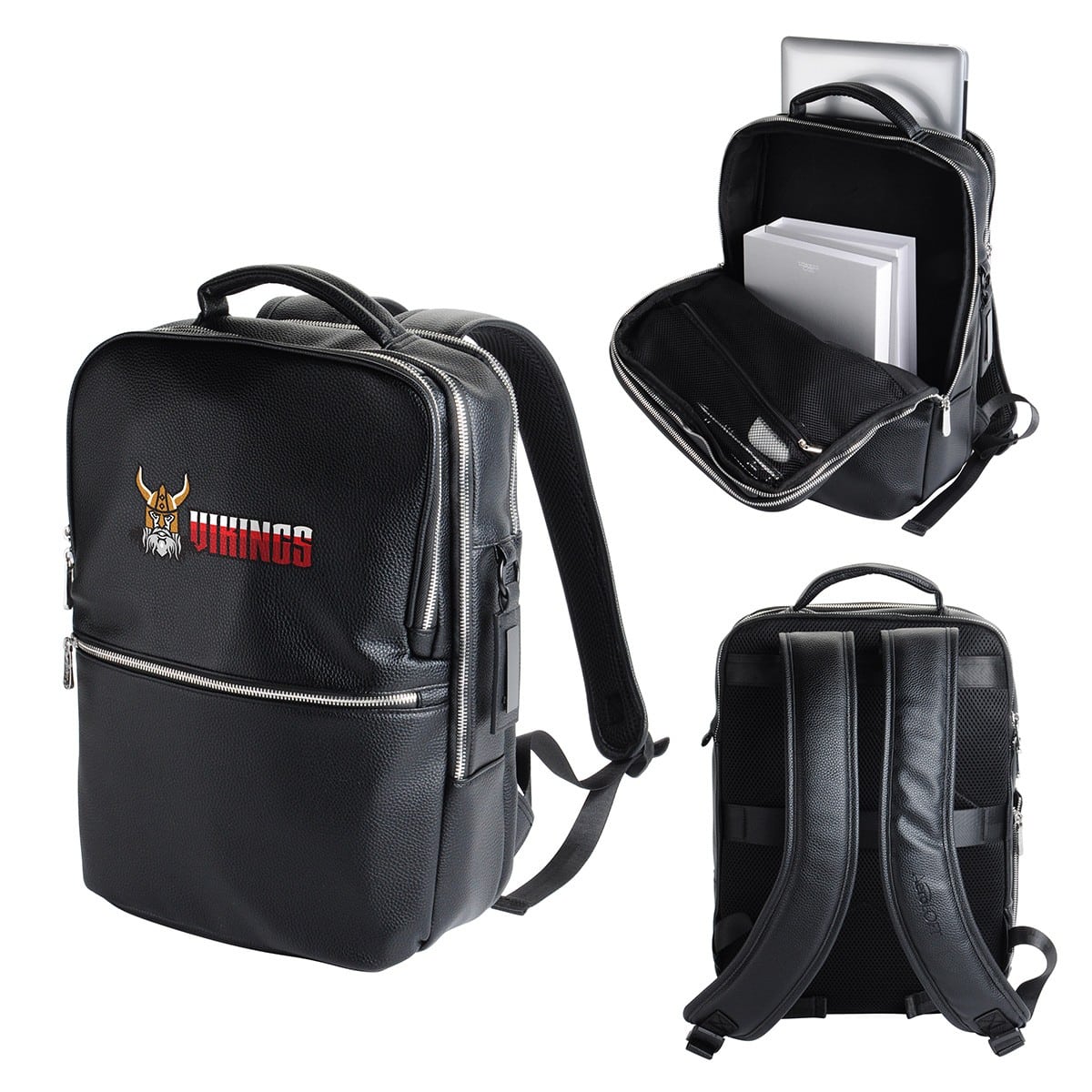 Custom AeroLOFT® Odyssey Dual Compartment Backpack with Logo ...